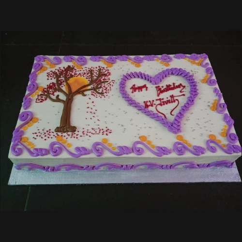 Buy Buttercream Tree Cake - A Whimsical Forest of Love and Dreams at ...